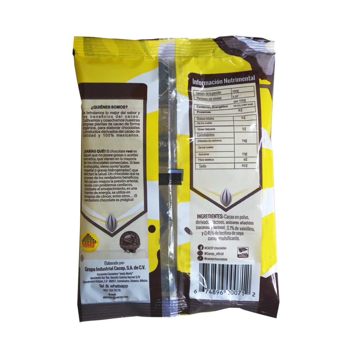 Capitan kokoa 357 g – CACEP Chocolates